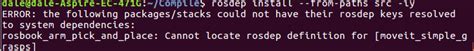 Ros Kinetic Error Packages Could Not Have Their Rosdep Keys Resolved Robotics Stack Exchange
