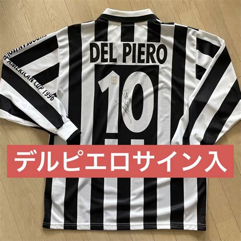 デルピエロサイン入ユニ Toyota Cup 1996 ユベントス 証明書付 By メルカリ