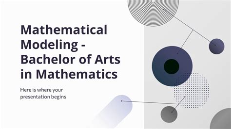 Mathematical Modeling Bachelor Of Arts In Mathematics