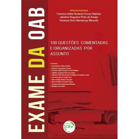Livro Exame Da Oab Quest Es Comentadas E Organizadas Por Assunto