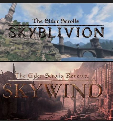 Any Update On Skyblivion And Skywind I Cant Wait Anymore Rskyrim