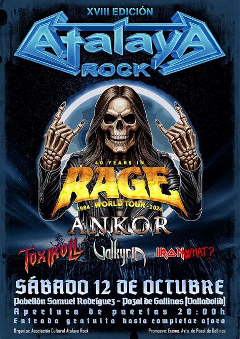 Publicado El Cartel Completo Del Atalaya Rock 2024 Metaltrip