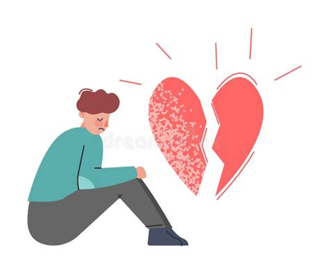 Cartoon Broken Relationship Stock Illustrations 1833 Cartoon Broken
