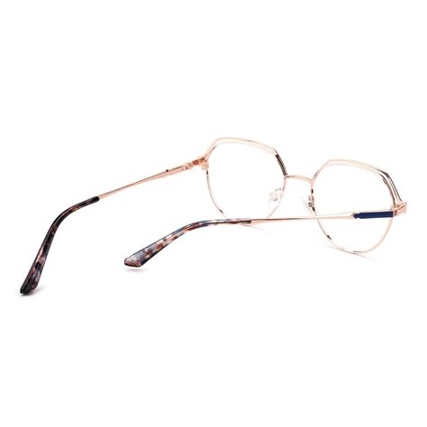 Ciara Geometric Eyeglasses In Green Sllac