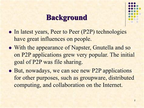 Ppt A P2p Collaborative System Using Jxta Powerpoint Presentation Free Download Id5180788