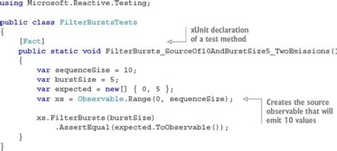 Appendix C Testing Rx Queries And Operators · Rxnet In Action
