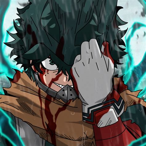 Izuku Midoriya Wallpaper 4k Fan Art My Hero Academia 5k