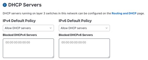 ms dhcp servers cisco meraki documentation