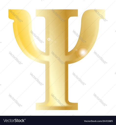 Psi Royalty Free Vector Image Vectorstock