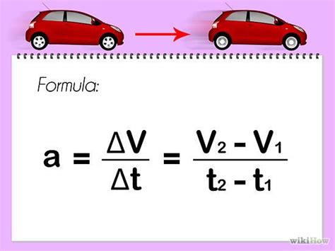 How To Calculate Acceleration 5 Steps With Pictures WikiHow Science Pins Stop Light