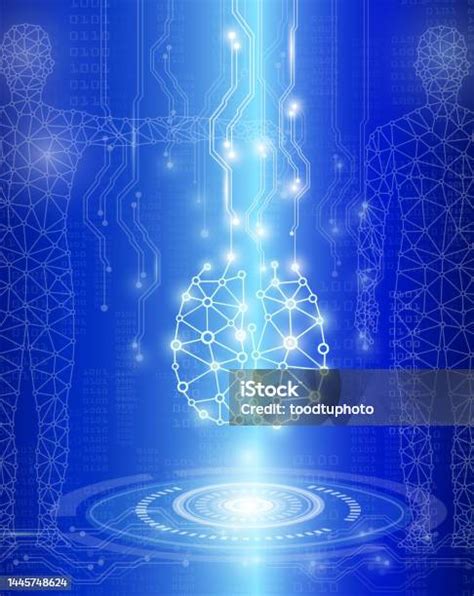 파란 빛 두뇌 및 인체 치유에 있는 추상적인 배경 기술 개념 시험 분석 클론 Dna 인간을 가진 미래 및 세계적인 국제 의학에 있는 기술 현대 의학 Dna에 대한 스톡 벡터