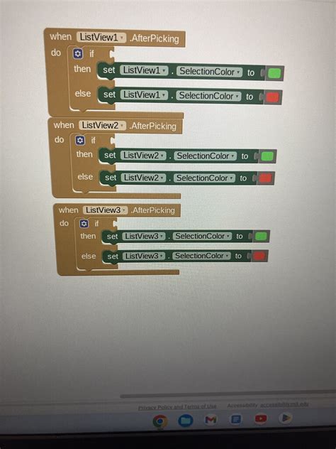 How Do You Change Selection Color For Listviews MIT App Inventor Help