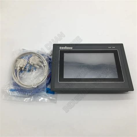 Very Good 7 Integrated Hmi Plc Controller Touch Panel Dc24v Relay Output Digital I O 12di 12do