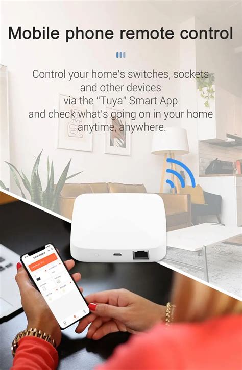 Tuya Iot Ethernet Casa Inteligente Zigbee 3 0 Fio Gateway Buy Smart