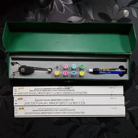 Leroy Scriber Set Lettering Set Hobbies And Toys Stationary And Craft Craft Supplies And Tools On