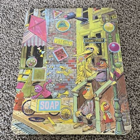 Vintage Sesame Street Tray Puzzle Jack Davis Rare Early 4576302656
