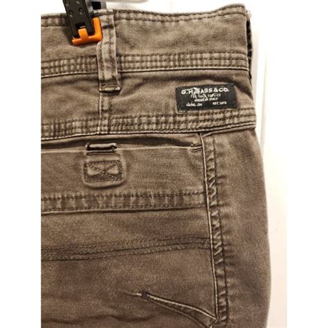 Gh Bass And Co Pants Mens 42x3 Gh Bass Pants Heavy Material Zip