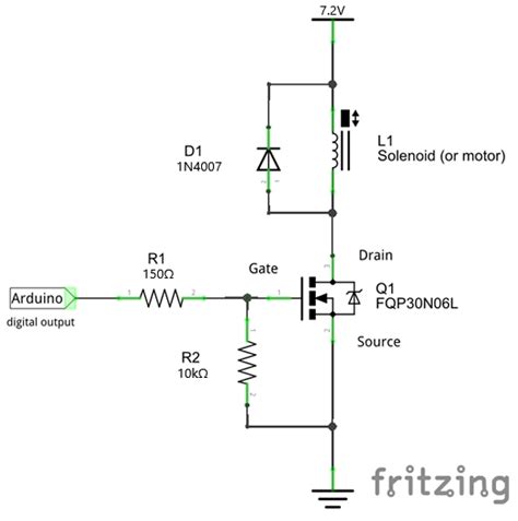 Powering More Motors With FQP N L General Electronics Arduino Forum