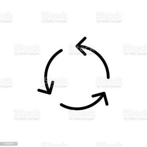 箭頭圖示用於 Ui 和 Ux網站或移動應用程式的箭頭圖示的簡單細線輪廓向量向量圖形及更多互聯網圖片 互聯網 圓形 圖標集 Istock