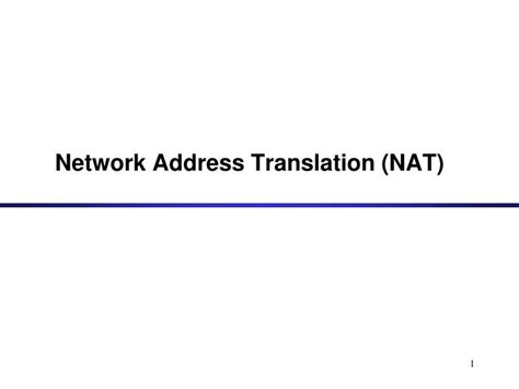 Ppt Network Address Translation Nat Powerpoint Presentation Free