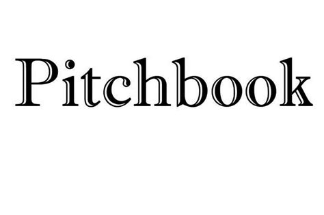 Pitchbook Pitchbook
