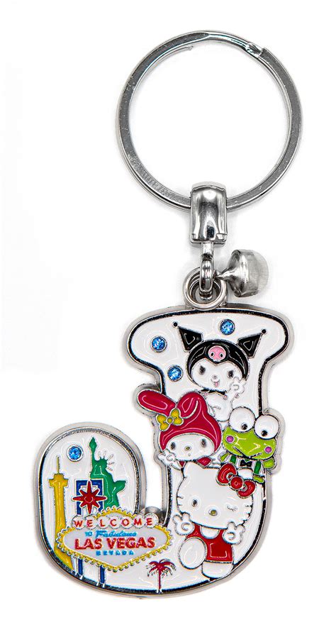 Hello Kitty® And Friends Las Vegas Initial Keyring F