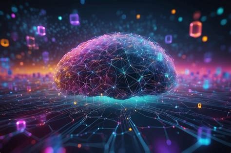 Premium Photo Big Data And Cybersecurity 3d Illustration Neural Network And Cloud Technologies