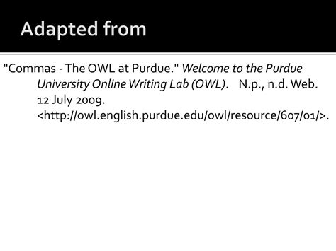 PPT Rules For Comma Usage PowerPoint Presentation Free Download ID