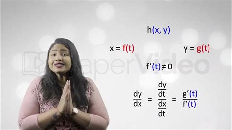 differentiation of function represented parametrically youtube