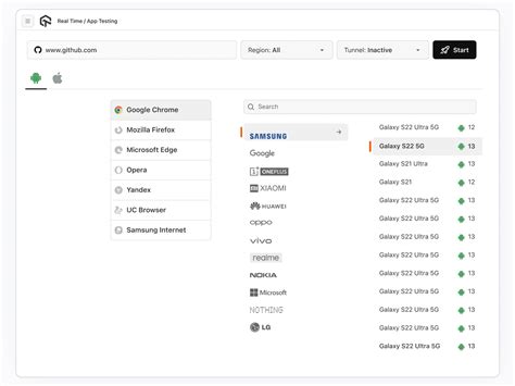 Android Emulator Online For Web App Testing