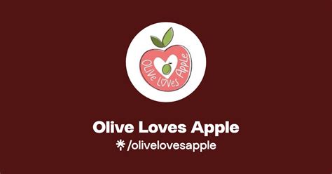 Olive Loves Apple Instagram Facebook Tiktok Linktree