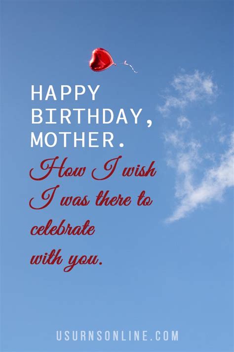 Happy Birthday In Heaven Mom Poem