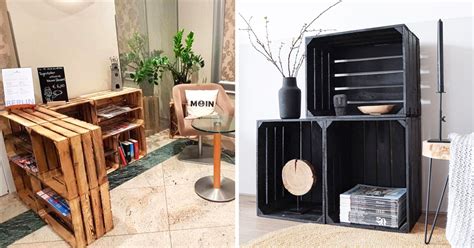 7 Modi Creativi Per Arredare Con Le Cassette Di Legno Ispiratevi