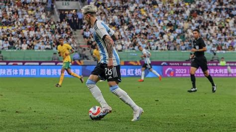 La Emoción De Garnacho Por Su Debut Con La Camiseta Argentina El