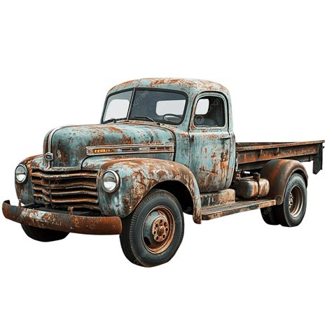 Old Rusty Pickup Truck