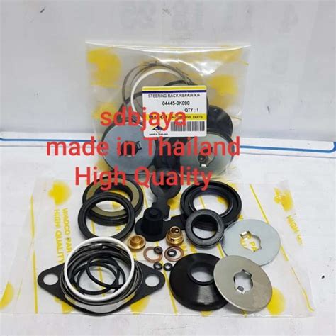 Promo Seal Kit Rack Stir Steer Power Steering Bawah Fortuner Hilux Vigo