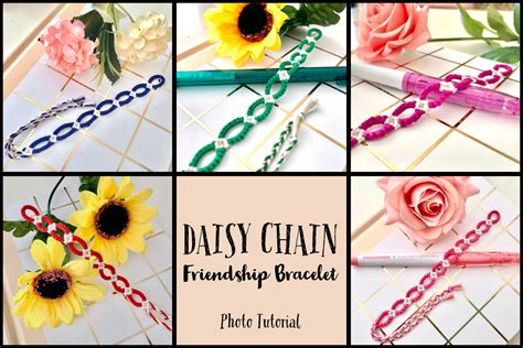 Daisy Chain Bracelet Tutorial Braceletbook