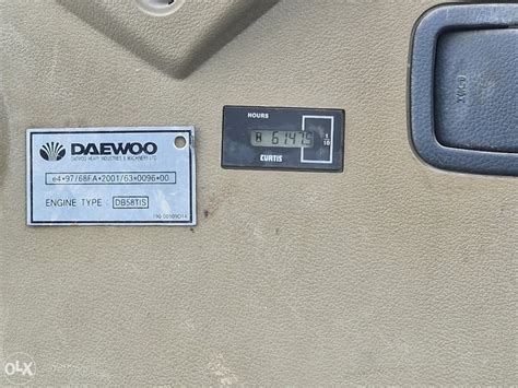 Daewoo Exca Solar 225 Nlcv Bager Rovokopač Gusjenicar