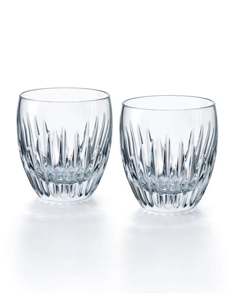Bistro Ikat Green Double Old Fashioned Glasses Set Of 4 Neiman Marcus