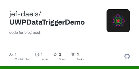 Github Jef Daelsuwpdatatriggerdemo Code For Blog Post