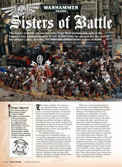 Filesisters Of Battle 5th Edition Codex Warhammer 40k Lexicanum
