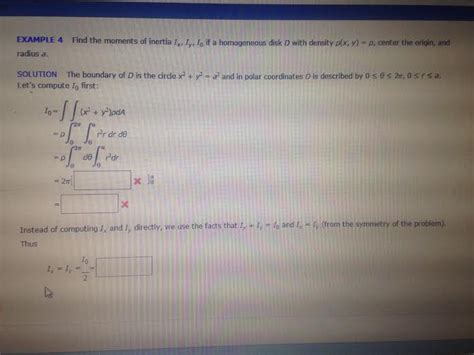 Solved Find The Moments Of Inertia Ix Iy I0 If A