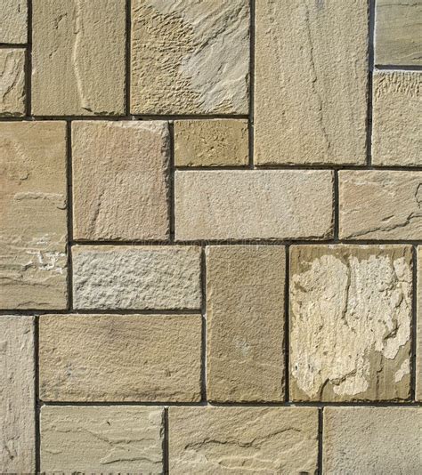 Stone Cladding Plates On The Wall Stock Image Image Of Detail