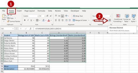 How To Standardize Data In Excel Spreadcheaters