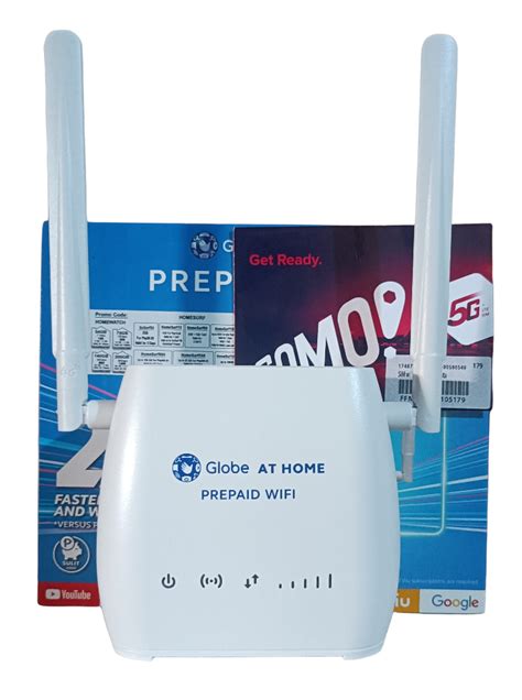 Globe At Home Prepaid Wifi Router Modem W Gomo Sim Unli Internet For