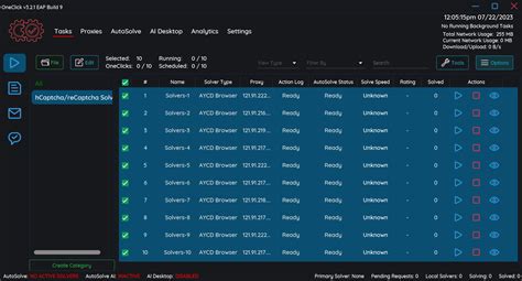 Oneclick Tasks Accounts Solvers Add Solver Aycd