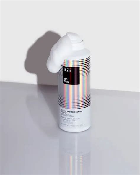 Igk Big Time Volume Thickening Mousse