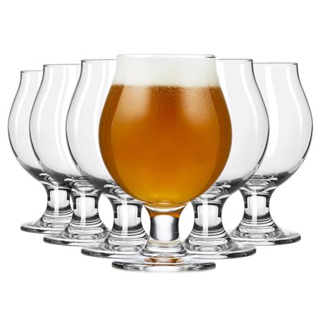 Libbey Entertaining Essentials Belgian Beer Glasses 13 Oz Craft Beer