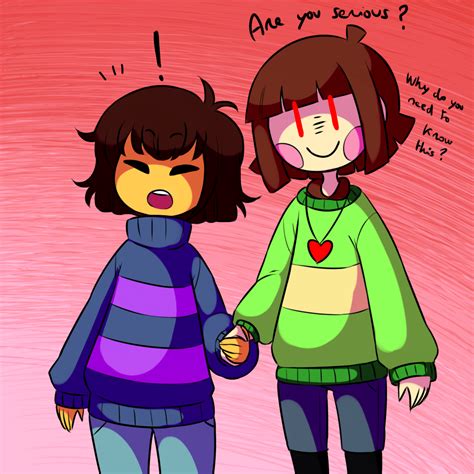 Charisk Frisk Chara Ut Shipping Undertale шиппинг Ut шиппинг