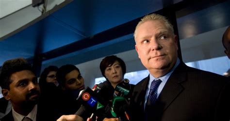 Doug Ford Calls Allegations Against Toronto Mayor Rob Ford ‘untrue
